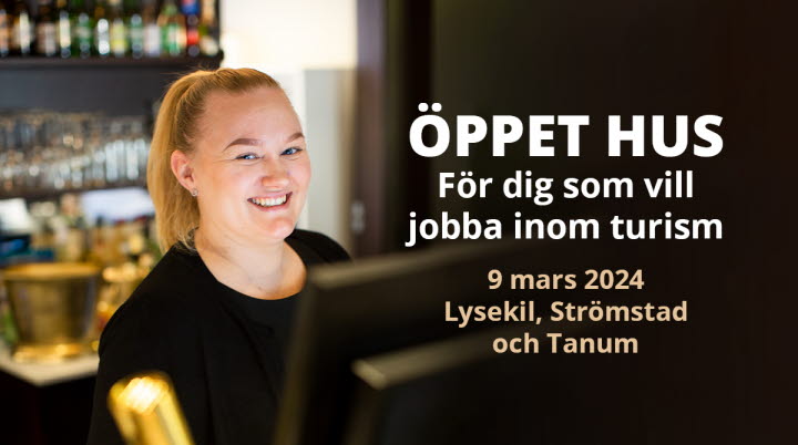 Öppet Hus för dig som vill jobba inom turism