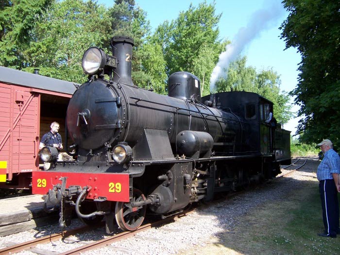 Take a trip with a nice old steam train