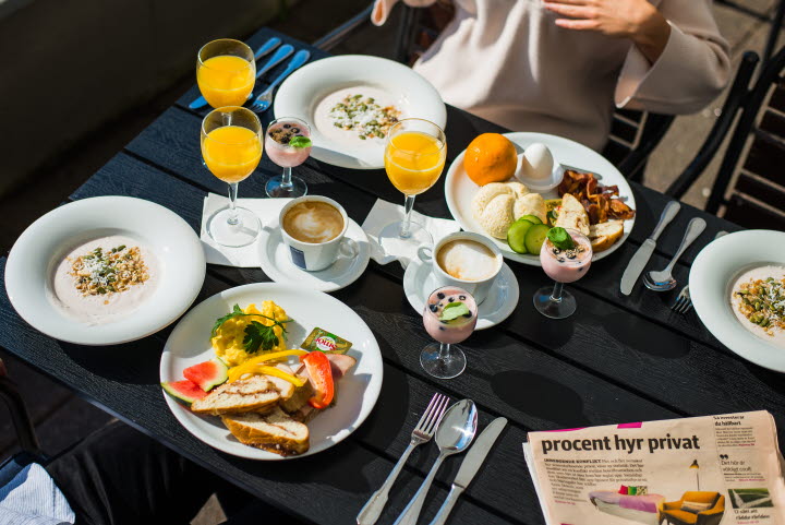 Övernatta med frukost