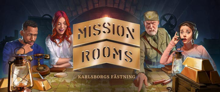 Mission Rooms på Karlsborgs fästning – Unik gruppaktivitet i historisk ...