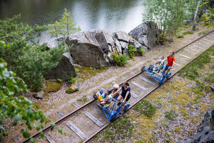 Cykla dressin i Gullspång