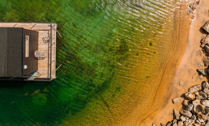 Bastu, spa och havsbad på Orust