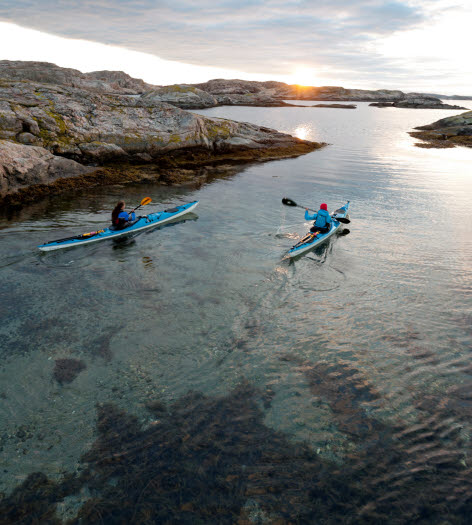 Paddla kajak i Uddevalla