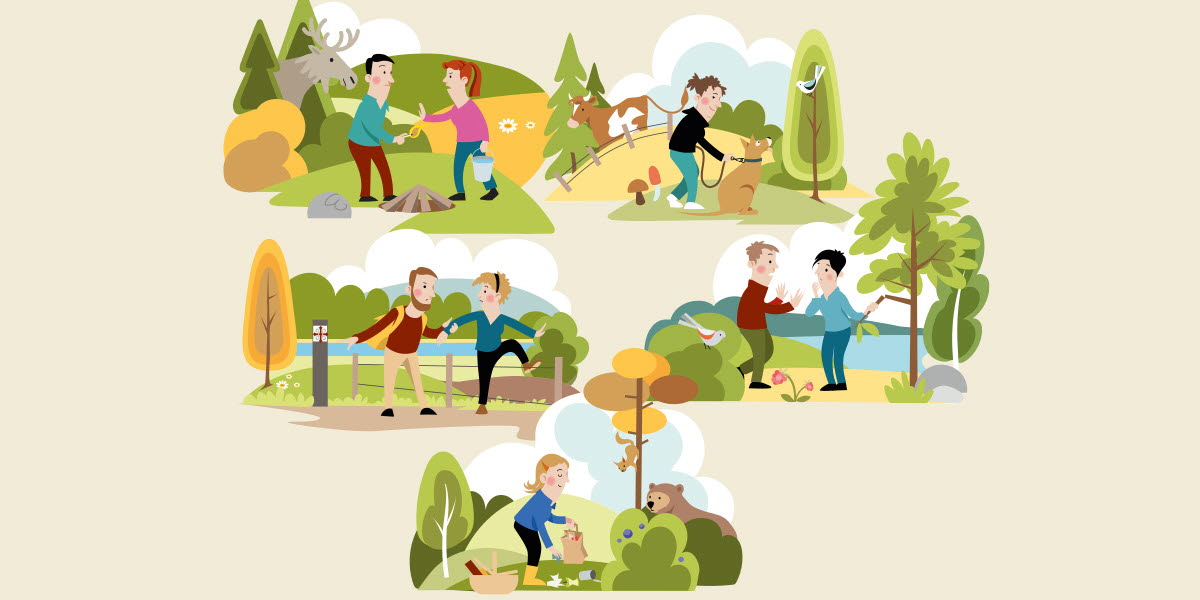 Var rädd om naturen!