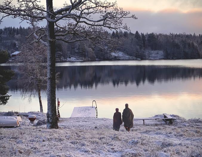 Vinterbada i Skaraborg