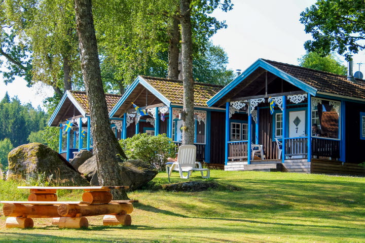 Campingar, stugor och ställplatser i Sjuhärad