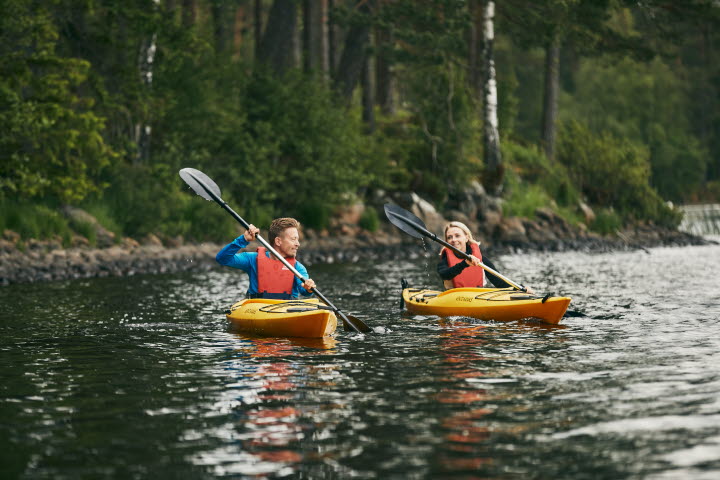 Paddling in Westsweden